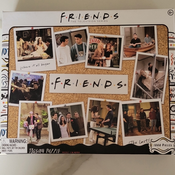 Paladone | Games | Friends The Television Series 00 Piece Jigsaw Puzzle ...